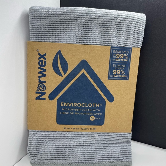 Norwex | Kitchen | Norwex Envirocloth Graphite Gray Microfiber With ...